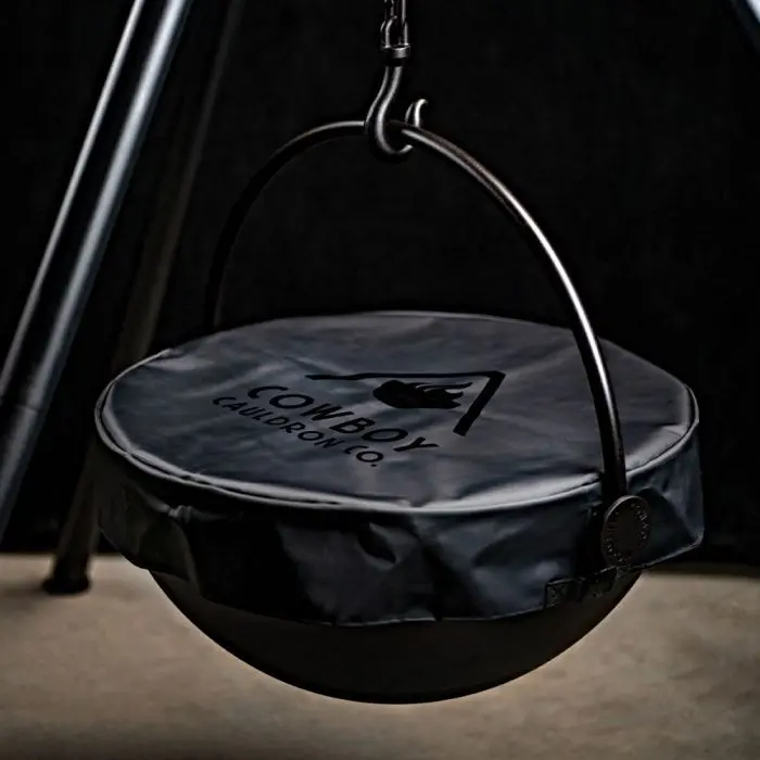 Cowboy Cauldron Ranch Boss 42" Hanging Wood Burning Fire Pit | 84 ...